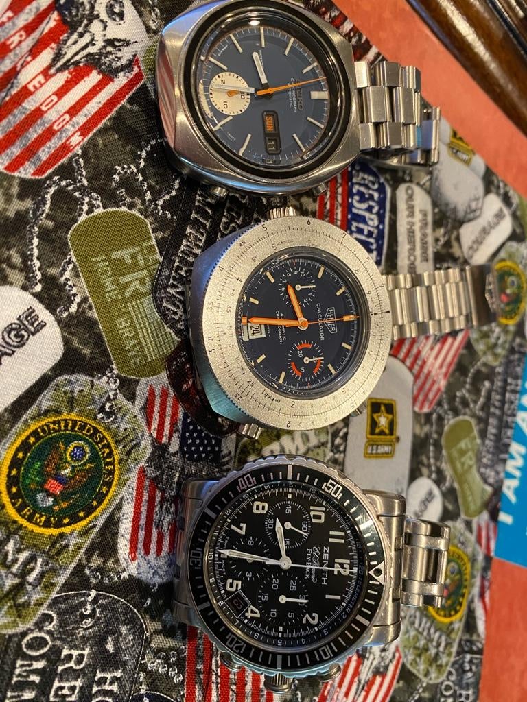Original Automatic Chronograph Trifecta The Watch Site