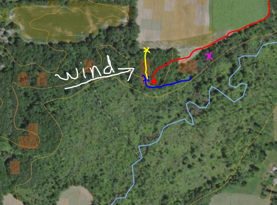 Example maps of successful hunts | Archery Talk Forum