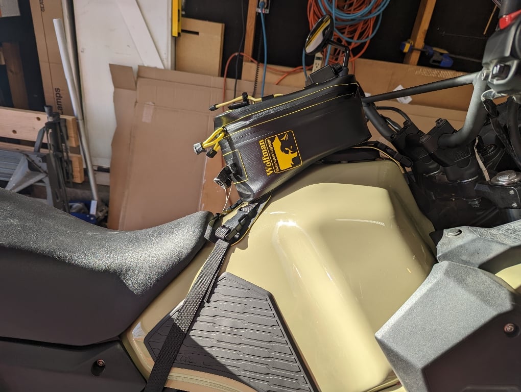 Yes another tank bag thread (3rd gen question) | Kawasaki KLR Forum