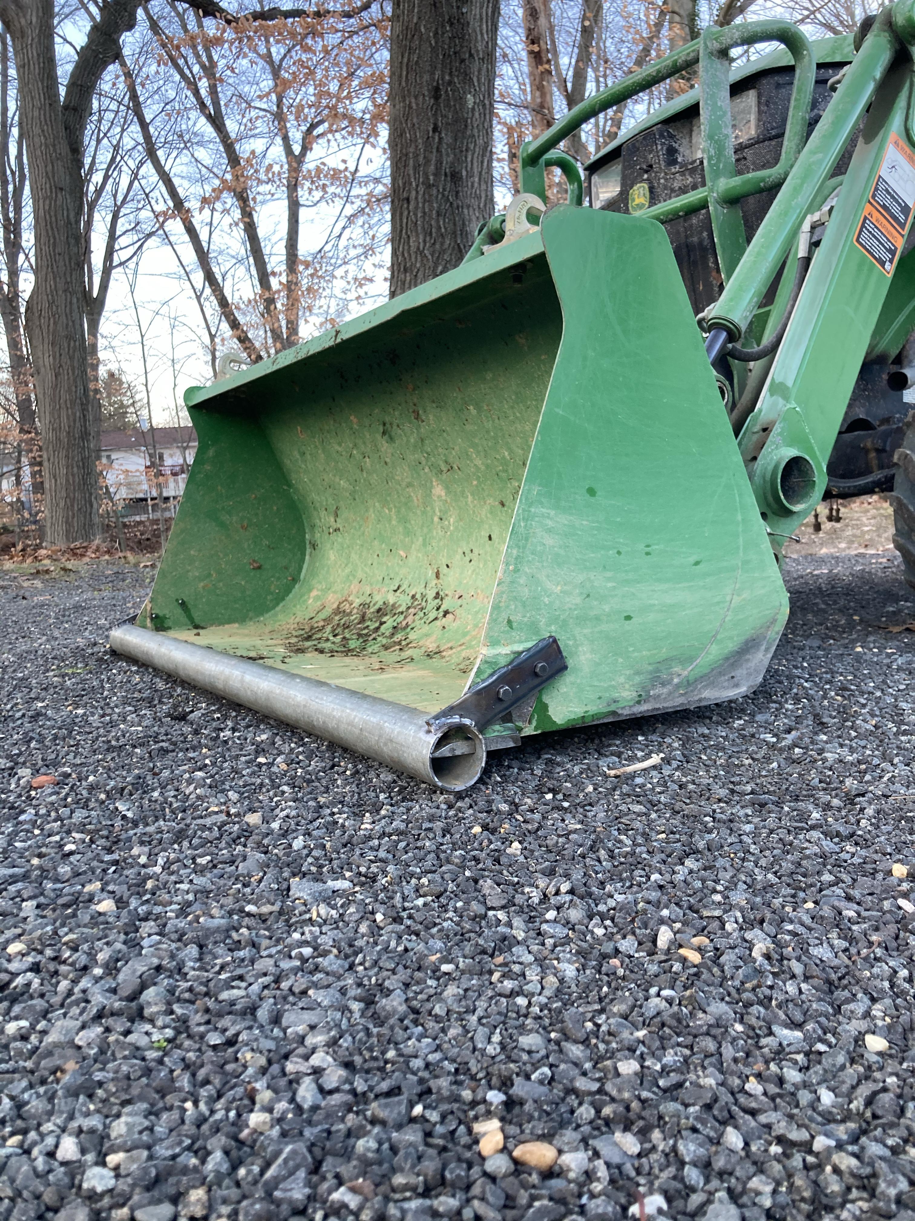 Bucket blade guard - ready for snow | Green Tractor Talk