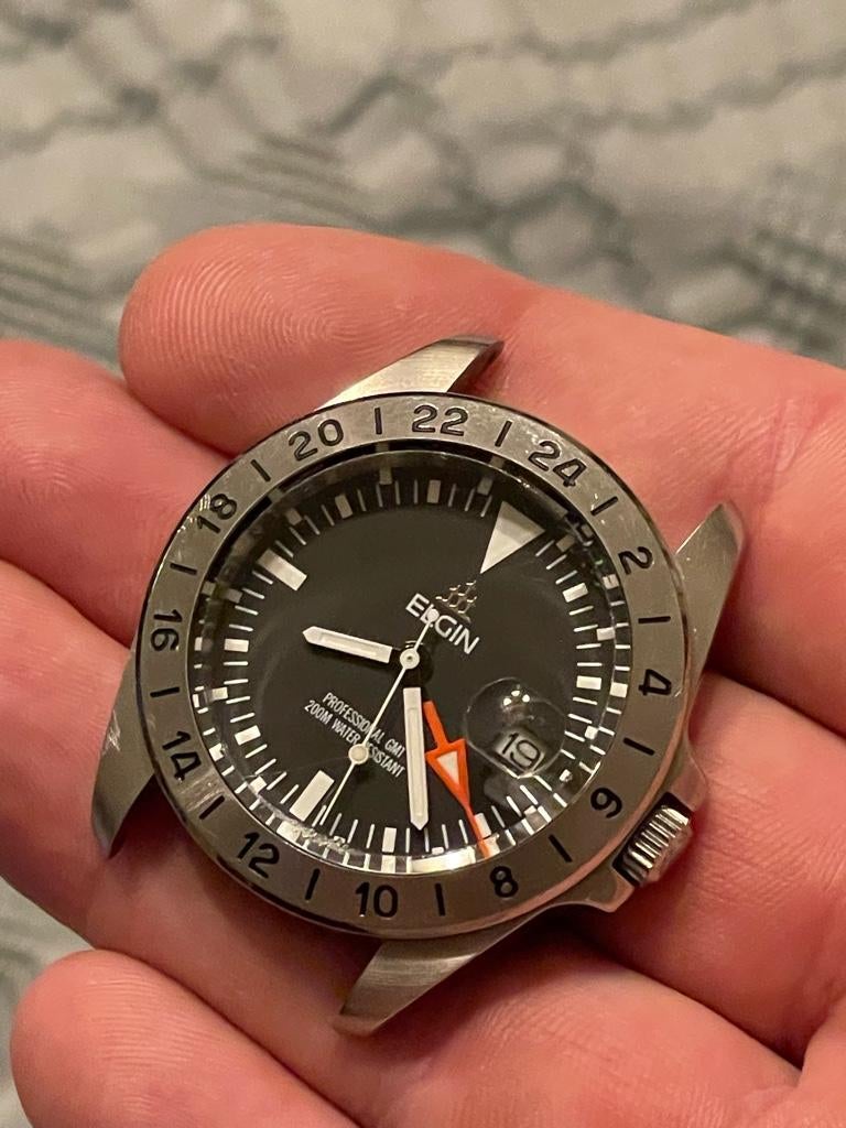 Elgin Gmt 1655 homage True GMT Quartz Rare | WatchUSeek Watch Forums