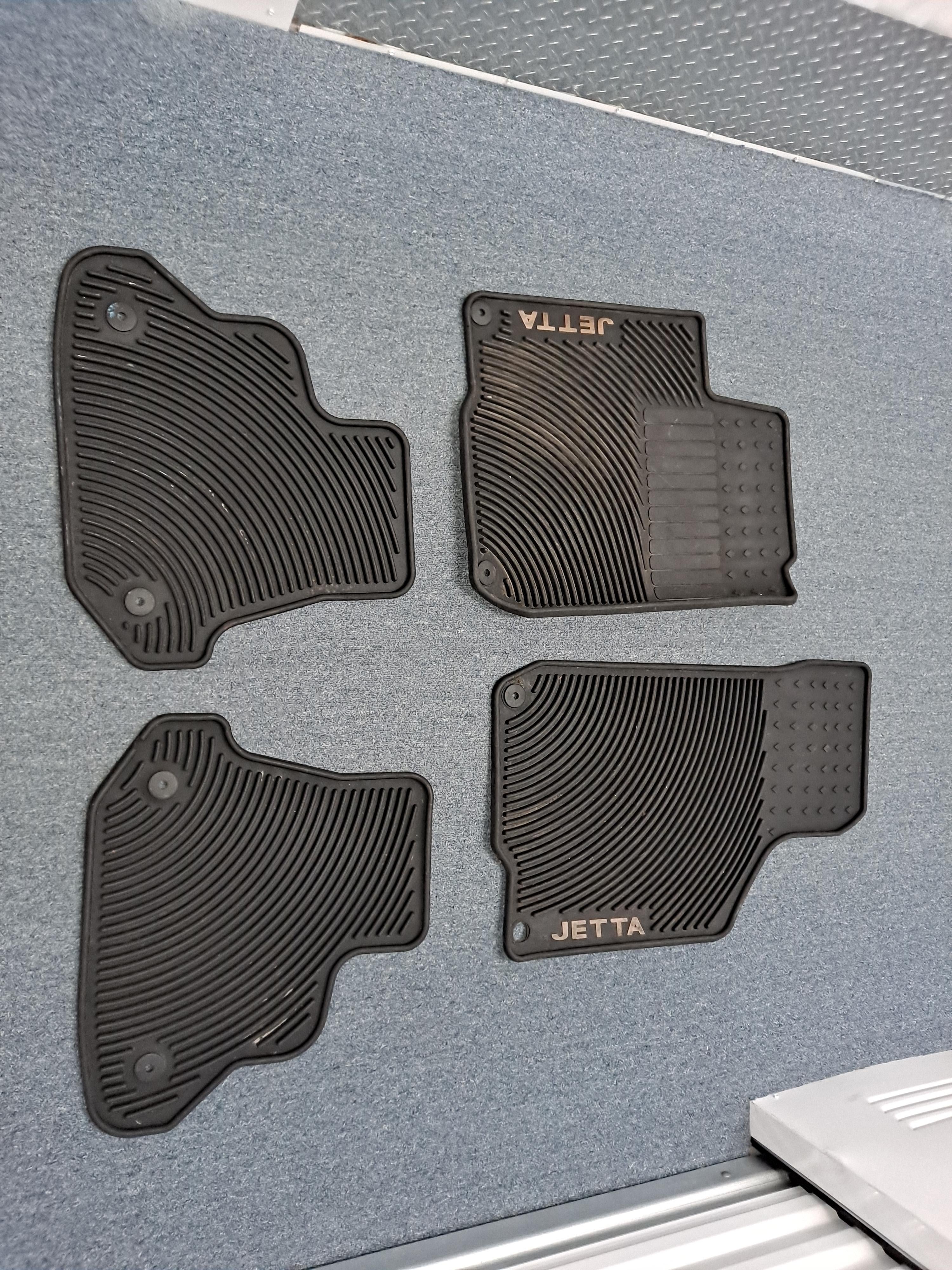 F/S: full set of OEM Jetta all season rubber Monster mats | VW Vortex ...