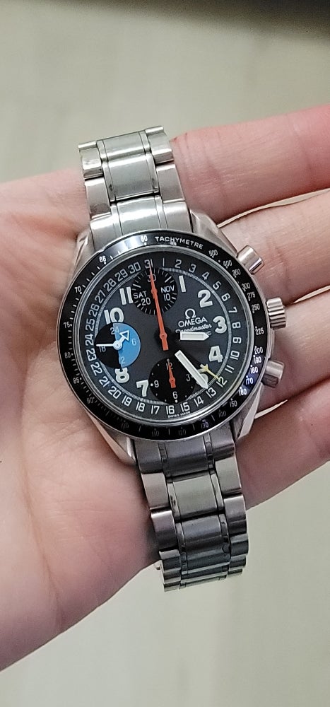 SOLD [$2969 USD] Omega 3520.53 Speedmaster Mark 40 *TRITIUM ...