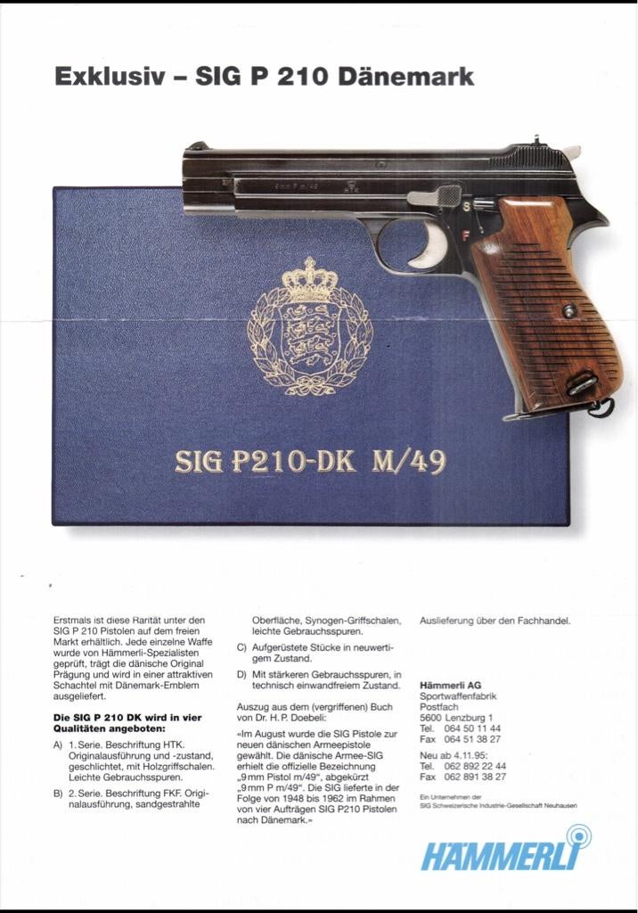 Sig m49 (P210 DK) | SIG Talk