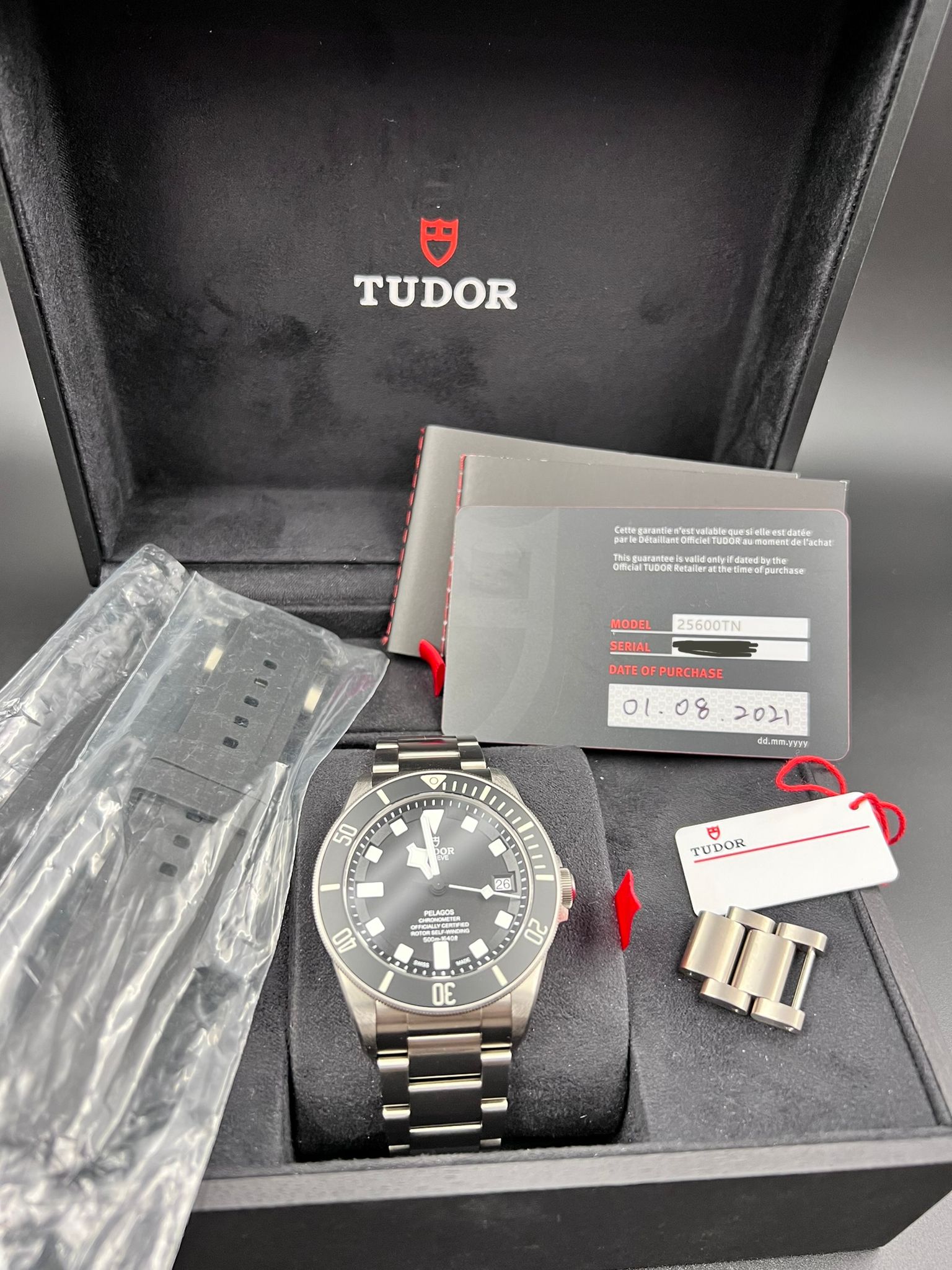 FS [$3350] Tudor Pelagos Black Full Kit***SOLD*** | WatchUSeek Watch Forums