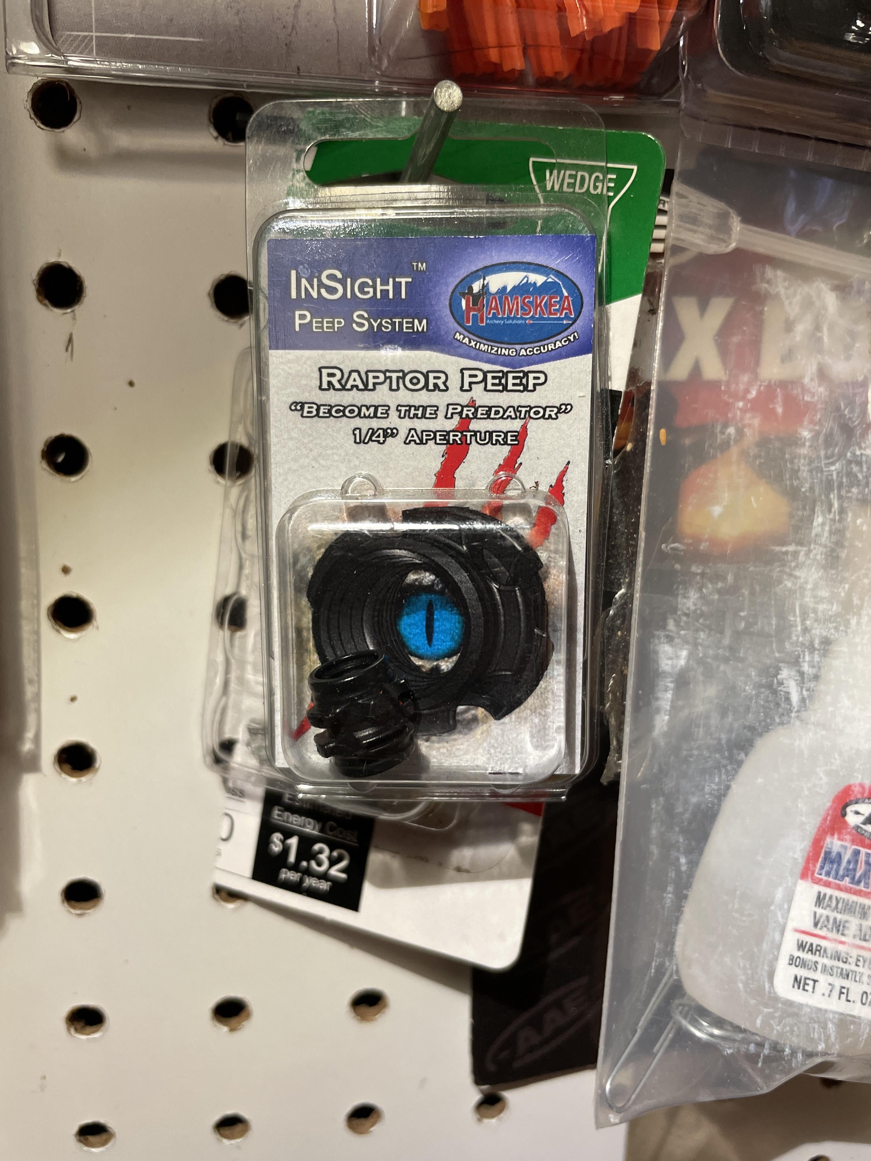 Hamskea Raptor Peep | Archery Talk Forum