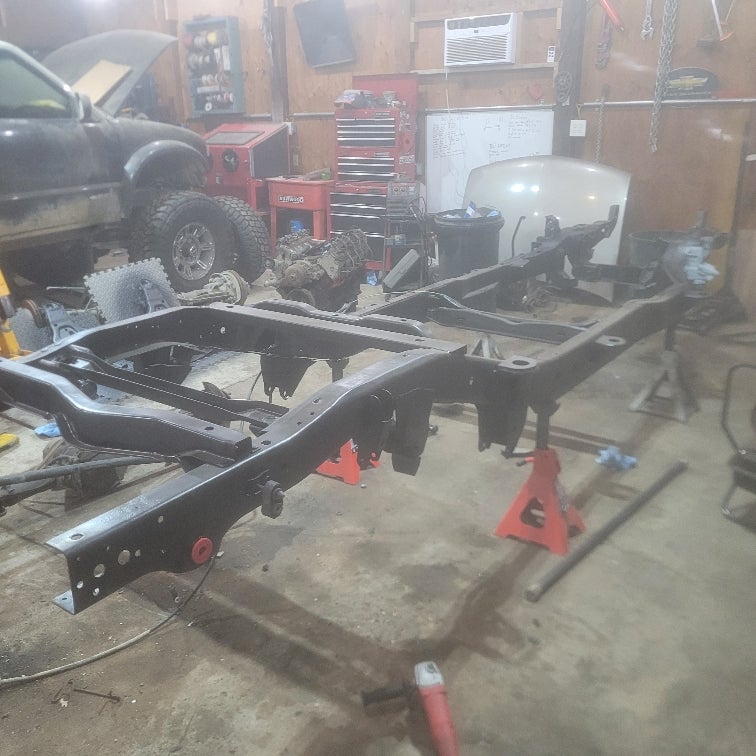 Making a crew cab ZR2. Has anyone swapped frames befor? | S-10 Forum
