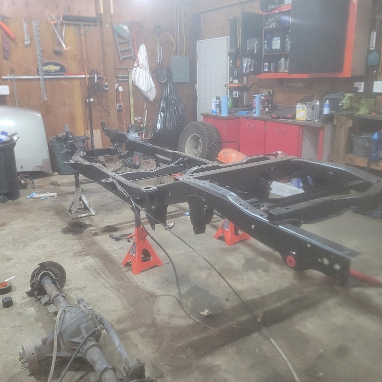Making a crew cab ZR2. Has anyone swapped frames befor? | S-10 Forum