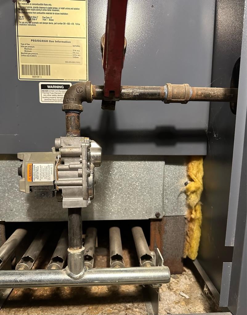 Boiler Pilot Light Thermocouple Gas Valve | DIY Home Improvement Forum