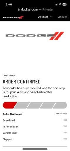2023 Order Sheets....let's see them! | Page 52 | Dodge Challenger Forum