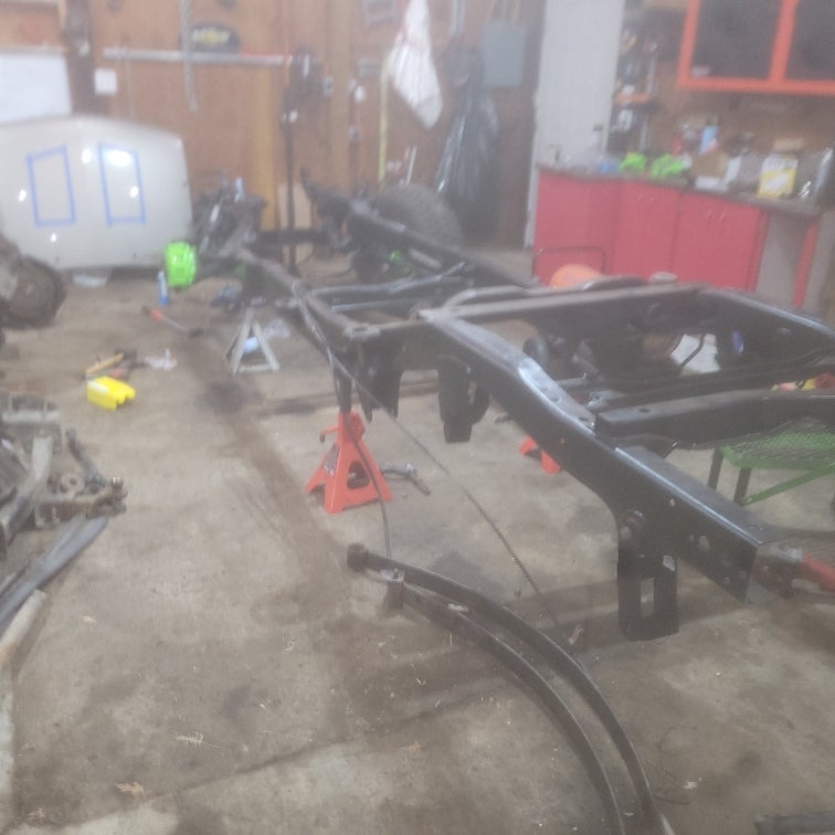 Making a crew cab ZR2. Has anyone swapped frames befor? | S-10 Forum