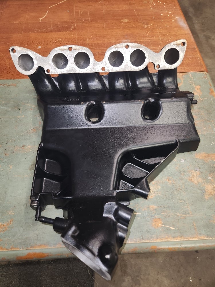 Mk3 vr6 intake satin black powder coated | VW Vortex - Volkswagen Forum