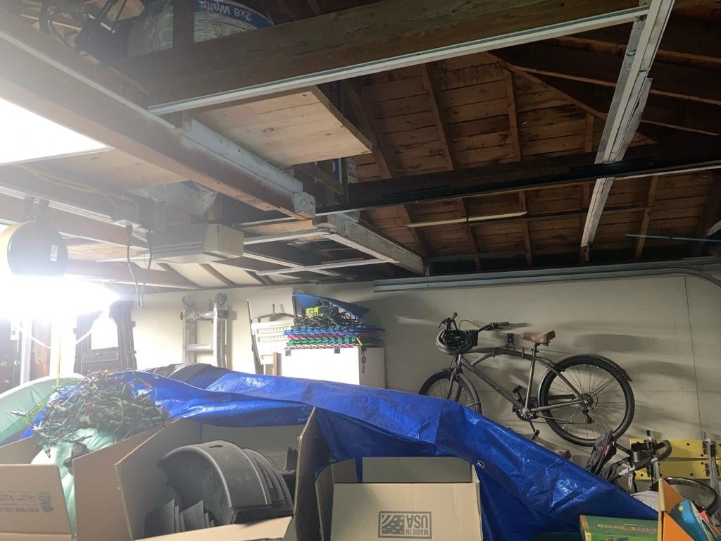 Cathedral Ceiling Overhead Garage Storage | DIY Home Improvement Forum