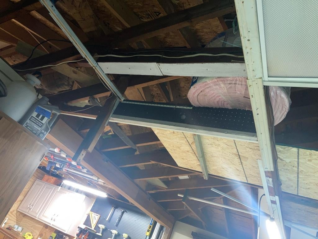Cathedral Ceiling Overhead Garage Storage | DIY Home Improvement Forum