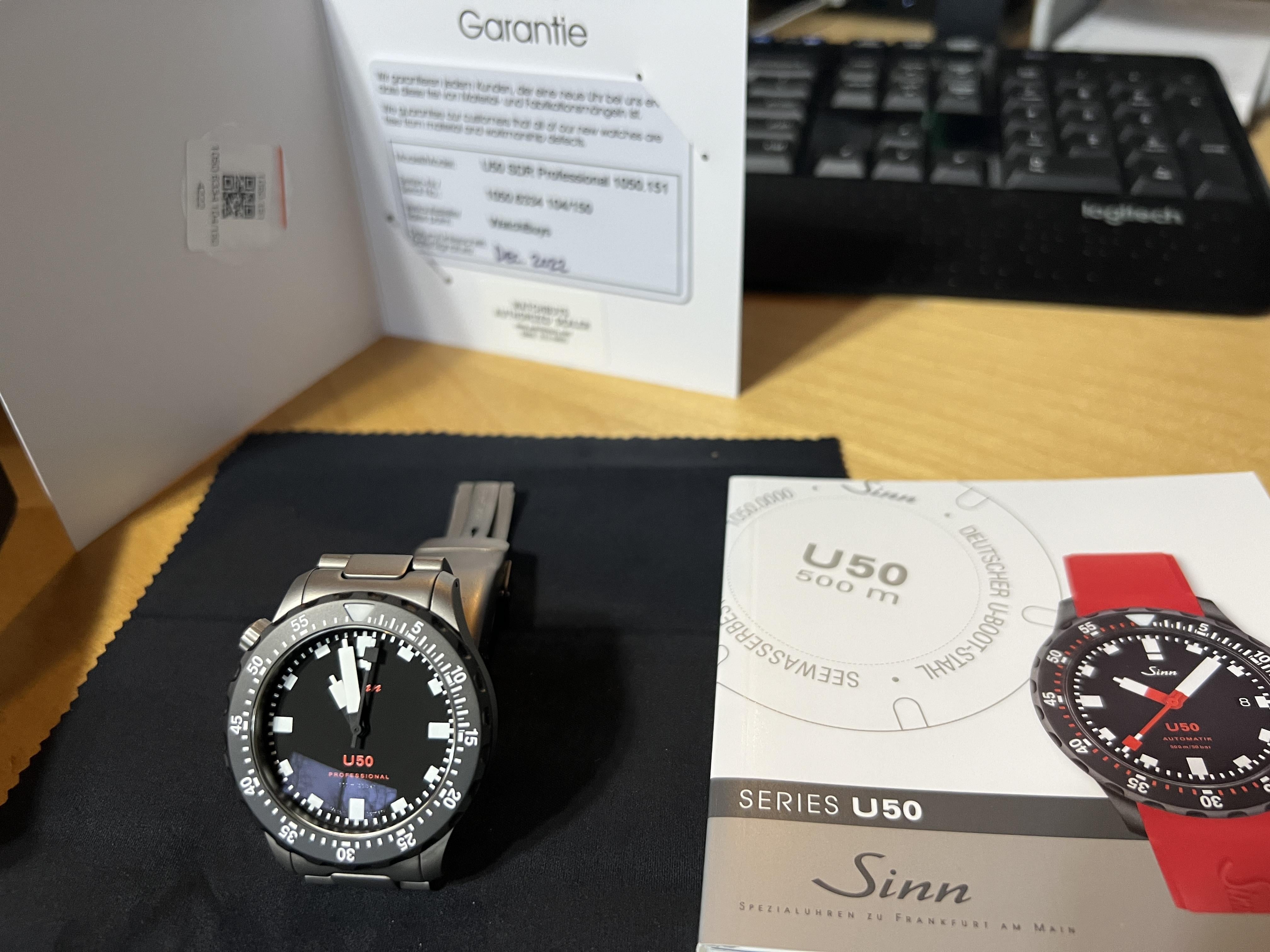 FS: Sinn U50 Pro on Bracelet | WatchUSeek Watch Forums