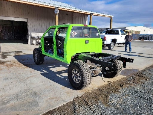 Making a crew cab ZR2. Has anyone swapped frames befor? | S-10 Forum