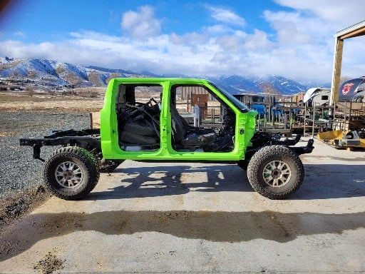 Making a crew cab ZR2. Has anyone swapped frames befor? | S-10 Forum