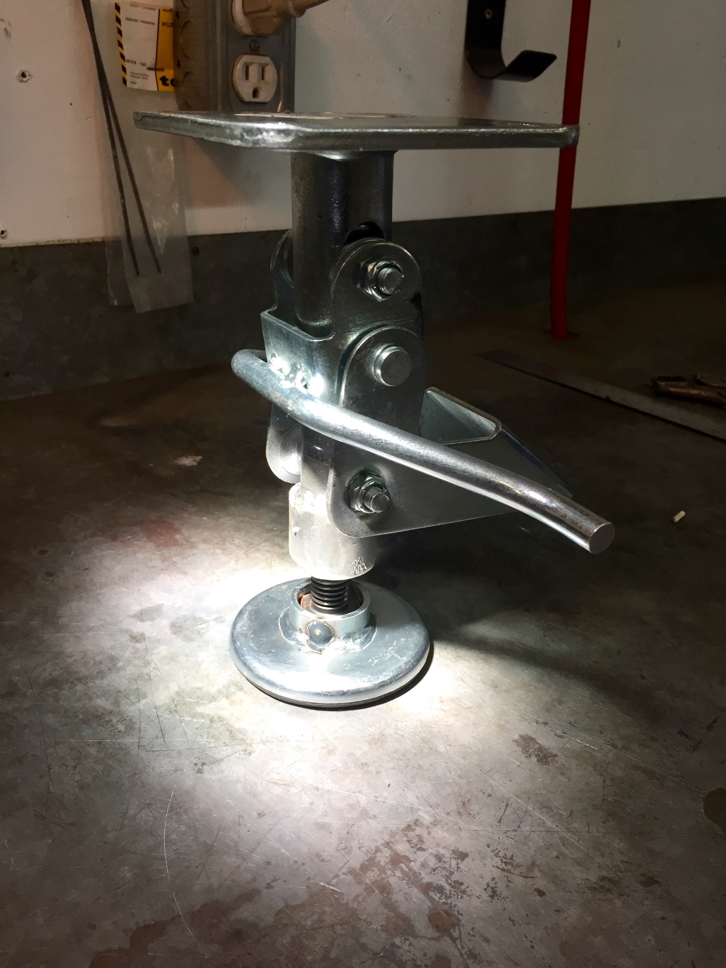 Threaded Leveling Legs for Welding Table | WeldingWeb - Welding ...