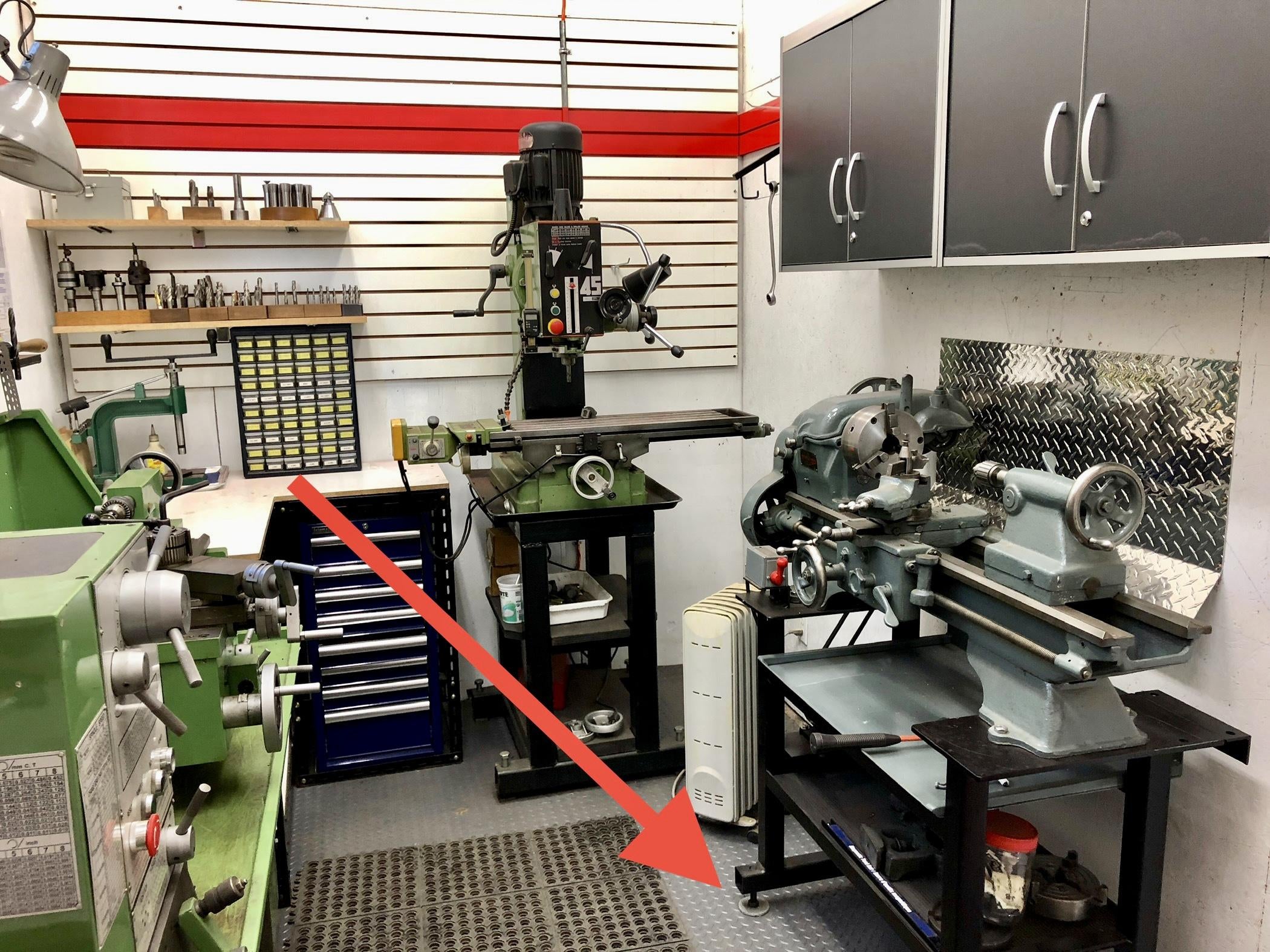 Threaded Leveling Legs for Welding Table