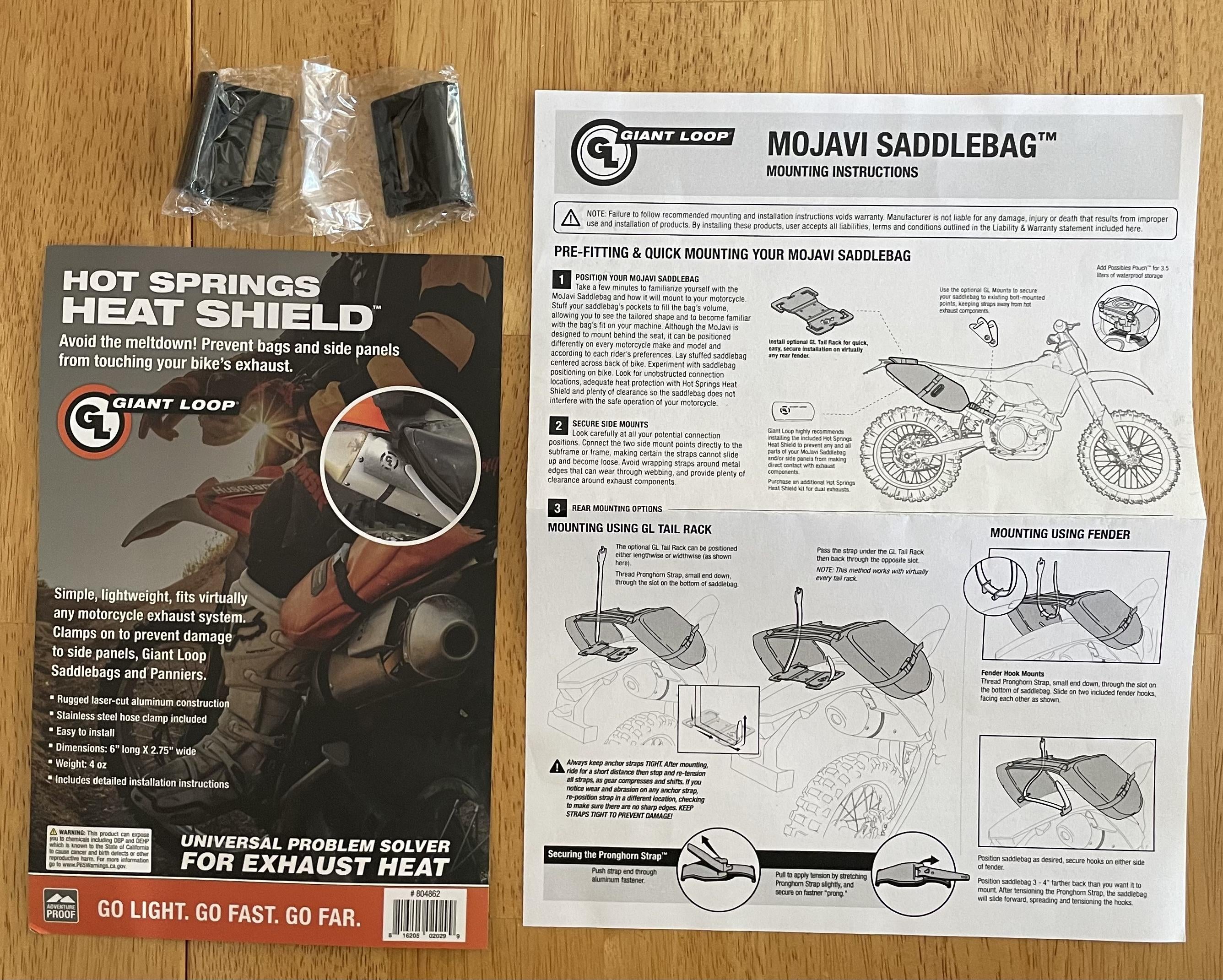 For sale - SOLD SOLD SOLD Giant Loop Mojave | Adventure Rider